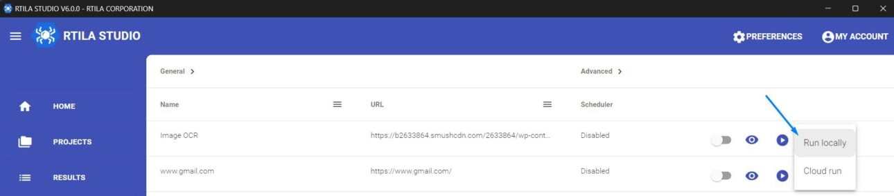 OCR Feature: read text from images – RTILA Web Business Automation