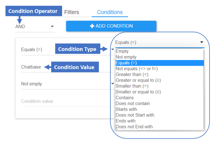 Add And Configure Dataset Properties | RTILA Web Business Automation