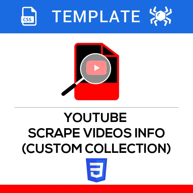 YouTube Scrape Videos Info | RTILA Web Business Automation