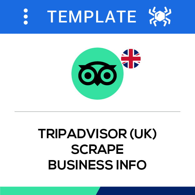 TripAdvisor-UK Scrape Business Info | RTILA Web Business Automation